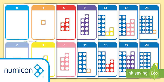 Numicon Shapes to 30 Display Cut-Outs